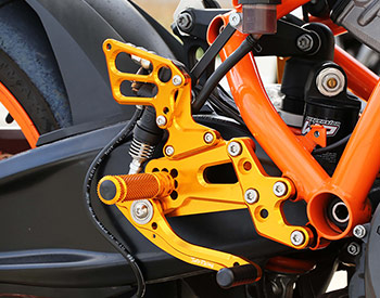SATO RACING | Rear Sets - KTM RC8 / RC8R